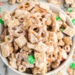 White Chocolate Chex Mix Recipe - christmasonadime.com