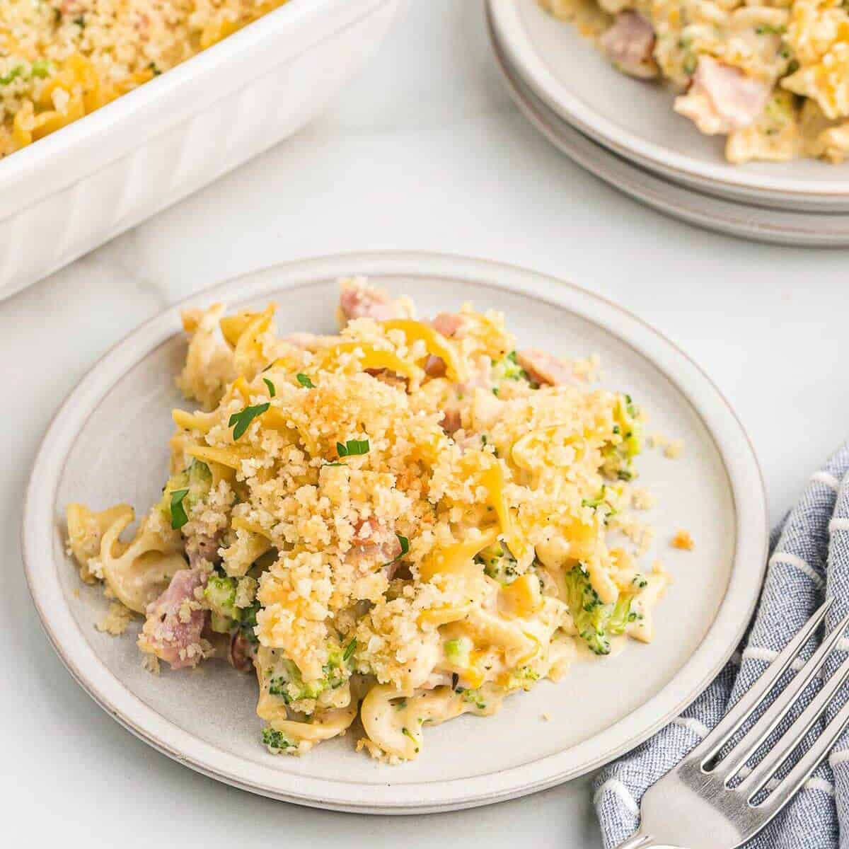 Leftover Ham Casserole Recipe - christmasonadime.com