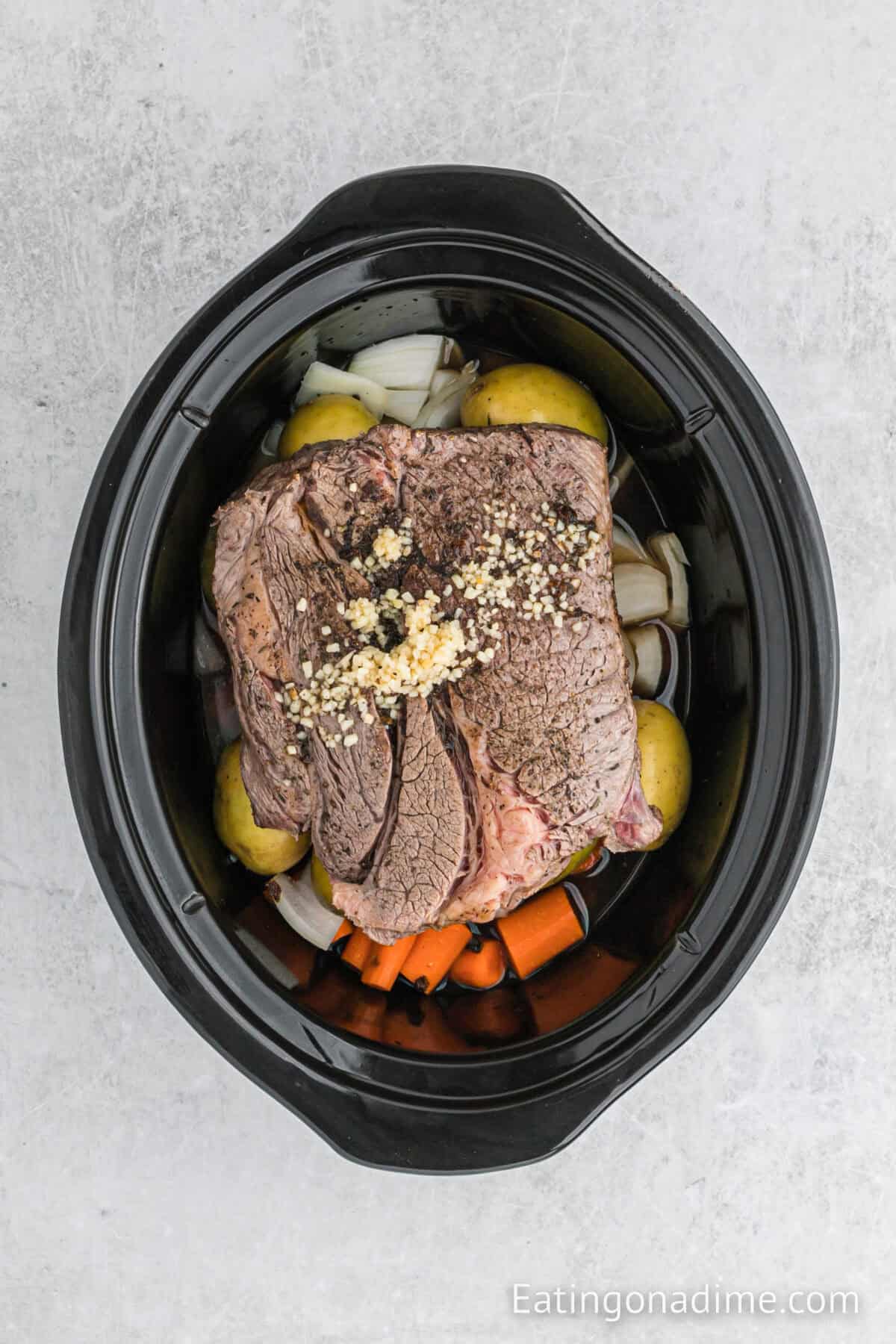 Slow Cooker Chuck Roast - christmasonadime.com