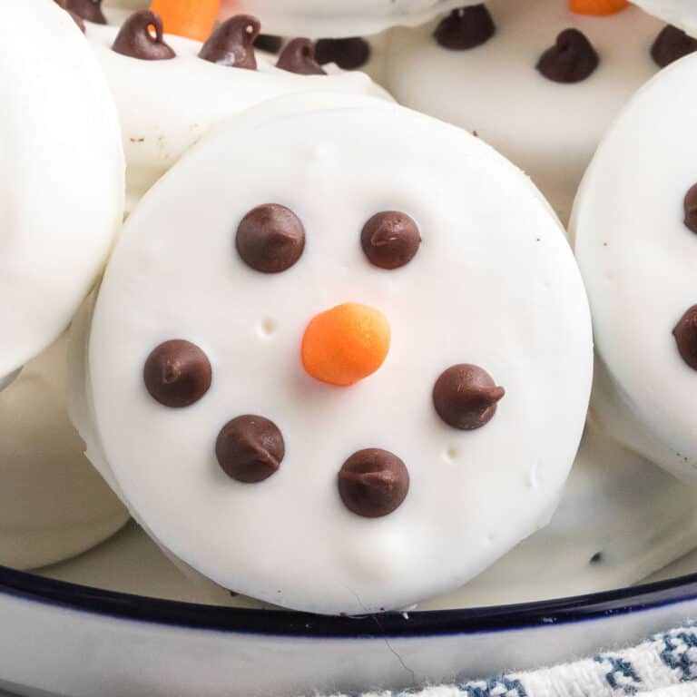 Snowman Desserts - Christmas on a Dime