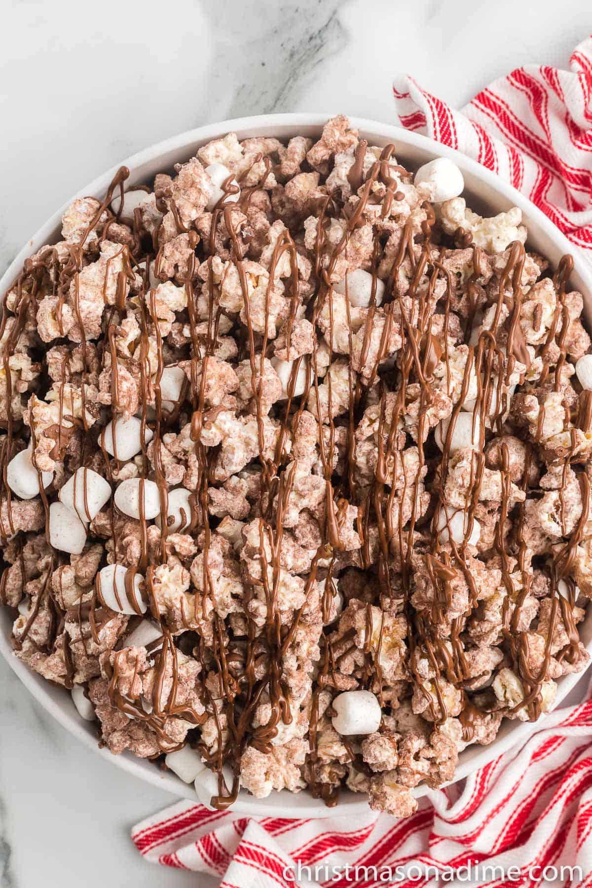 Hot Chocolate Popcorn - christmasonadime.com