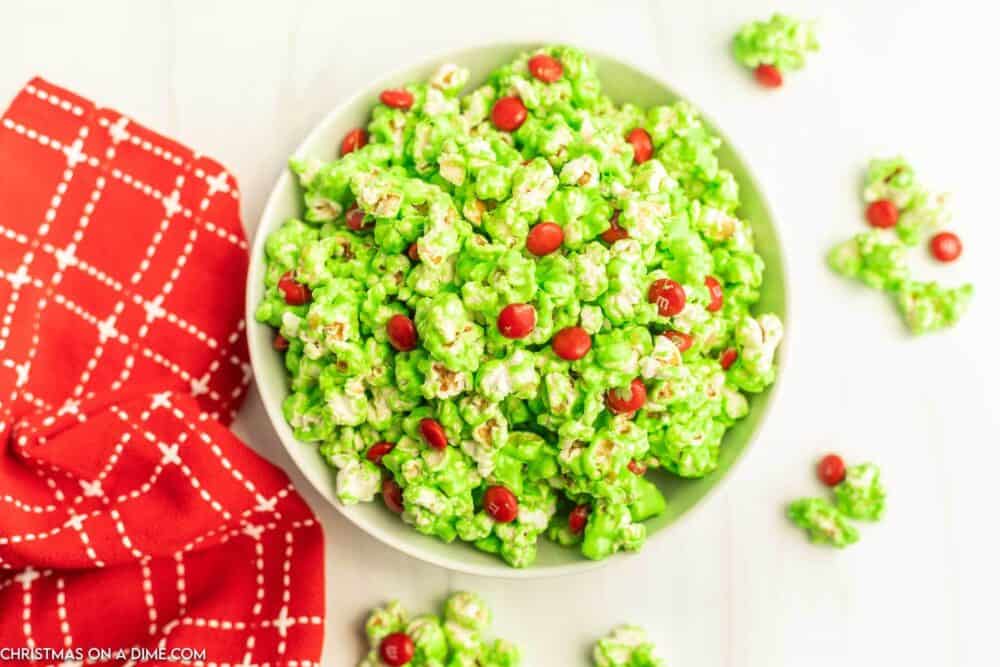 Grinch Popcorn - christmasonadime.com