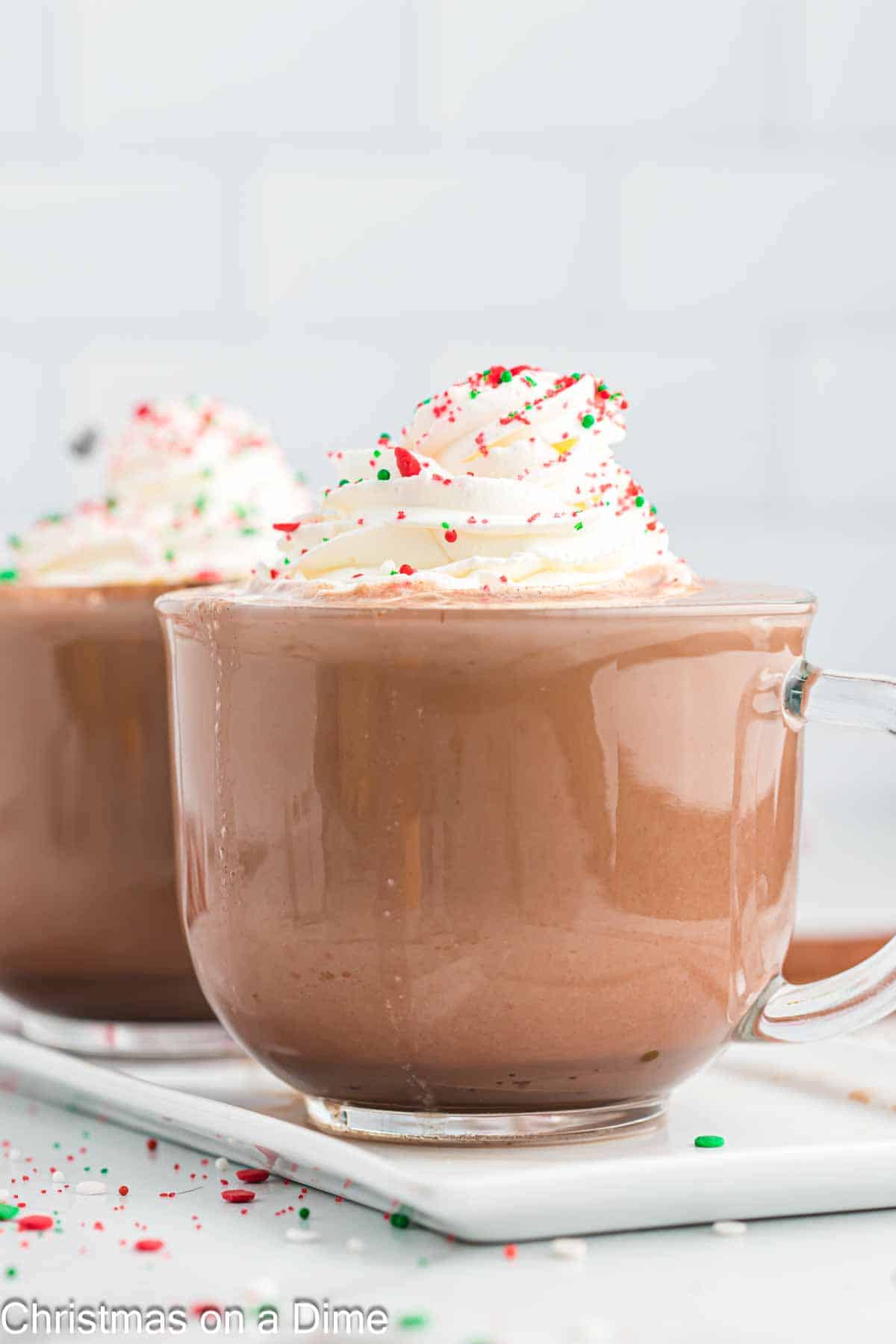 Christmas Hot Chocolate - christmasonadime.com