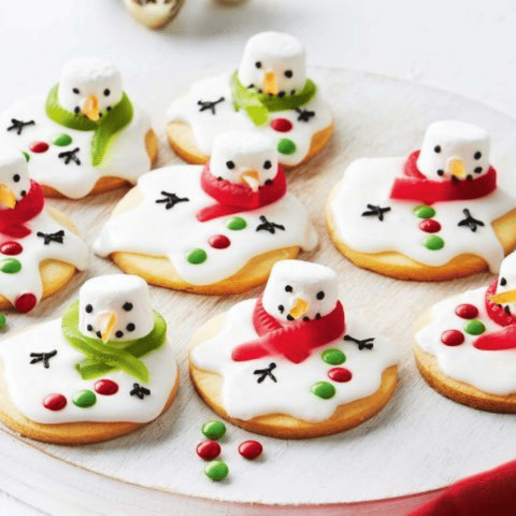 Snowman Desserts - Christmas on a Dime
