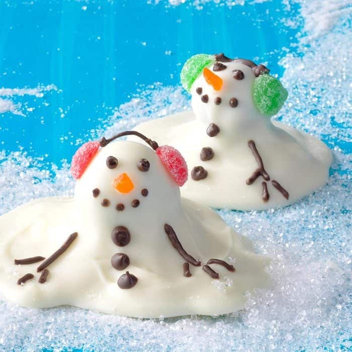 Snowman Desserts - Christmas on a Dime