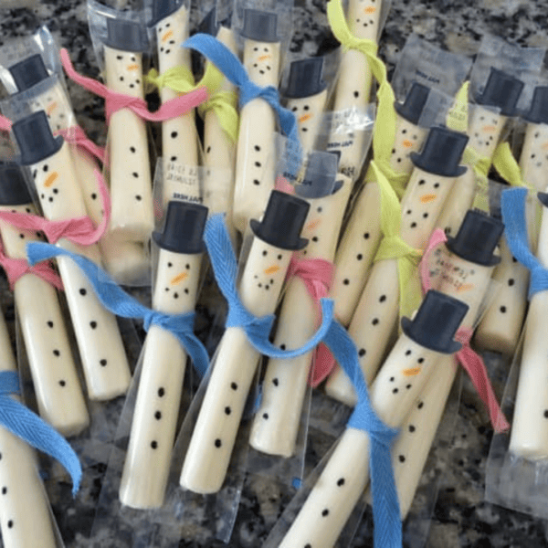 Snowman Desserts - Christmas on a Dime