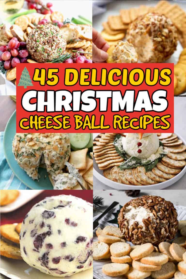 45 Christmas Cheese Ball Recipes - christmasonadime.com