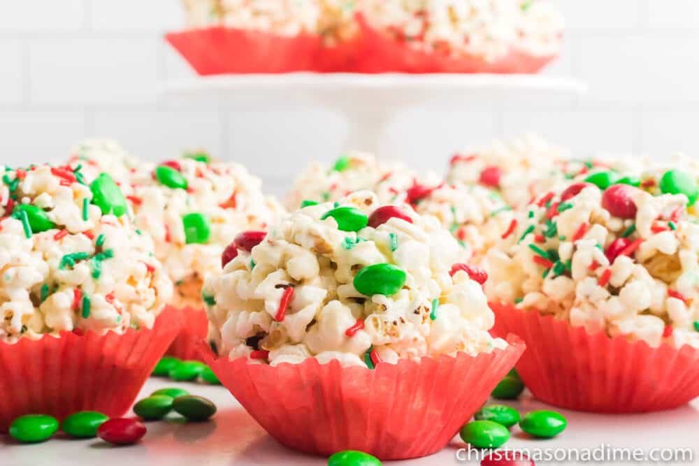 Christmas Popcorn Balls - christmasonadime.com