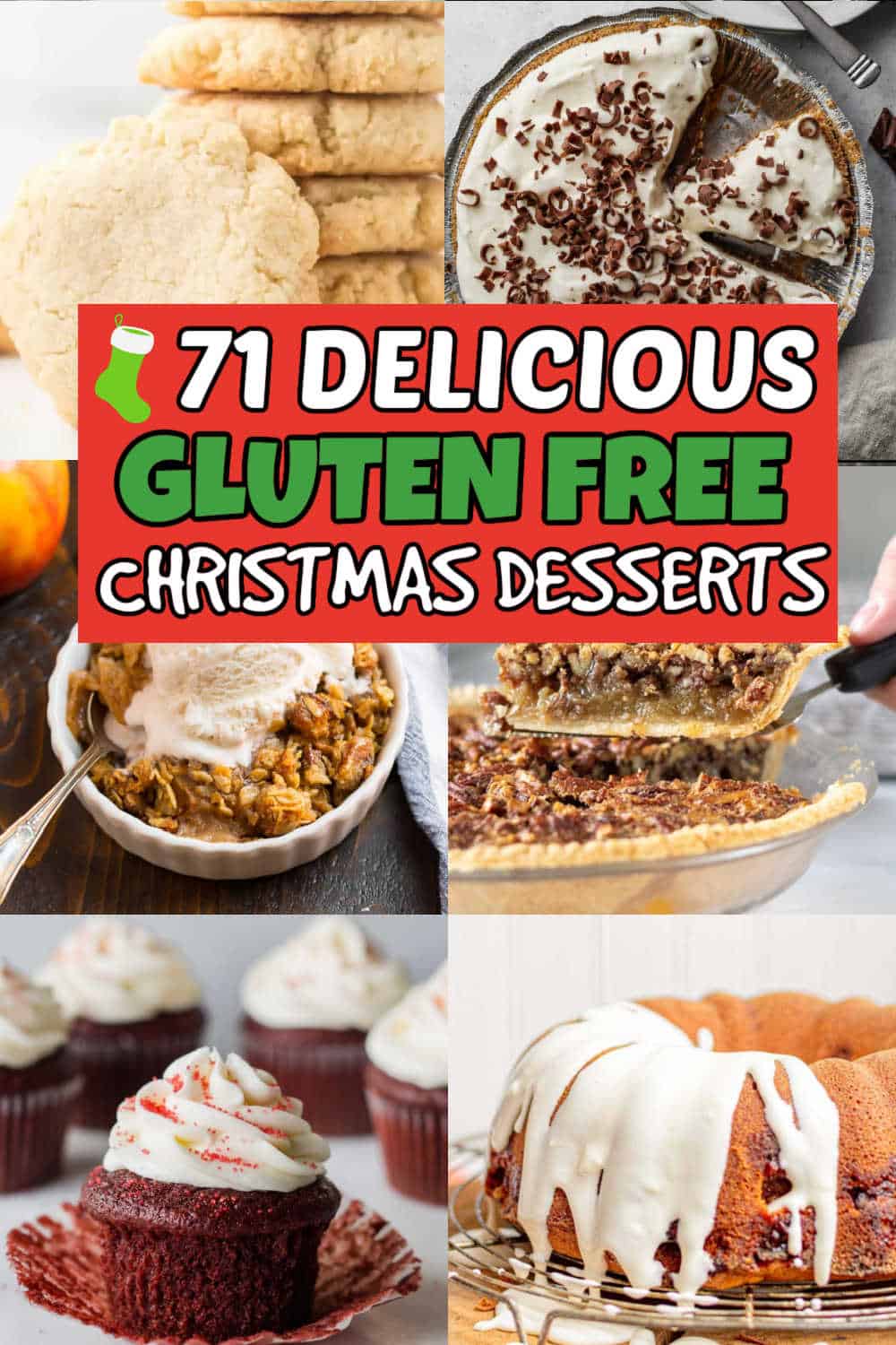 Gluten Free Christmas Desserts - christmasonadime.com