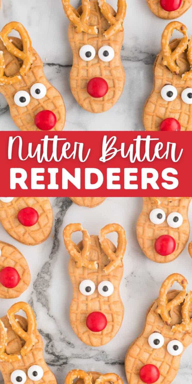 Nutter Butter Reindeers - christmasonadime.com