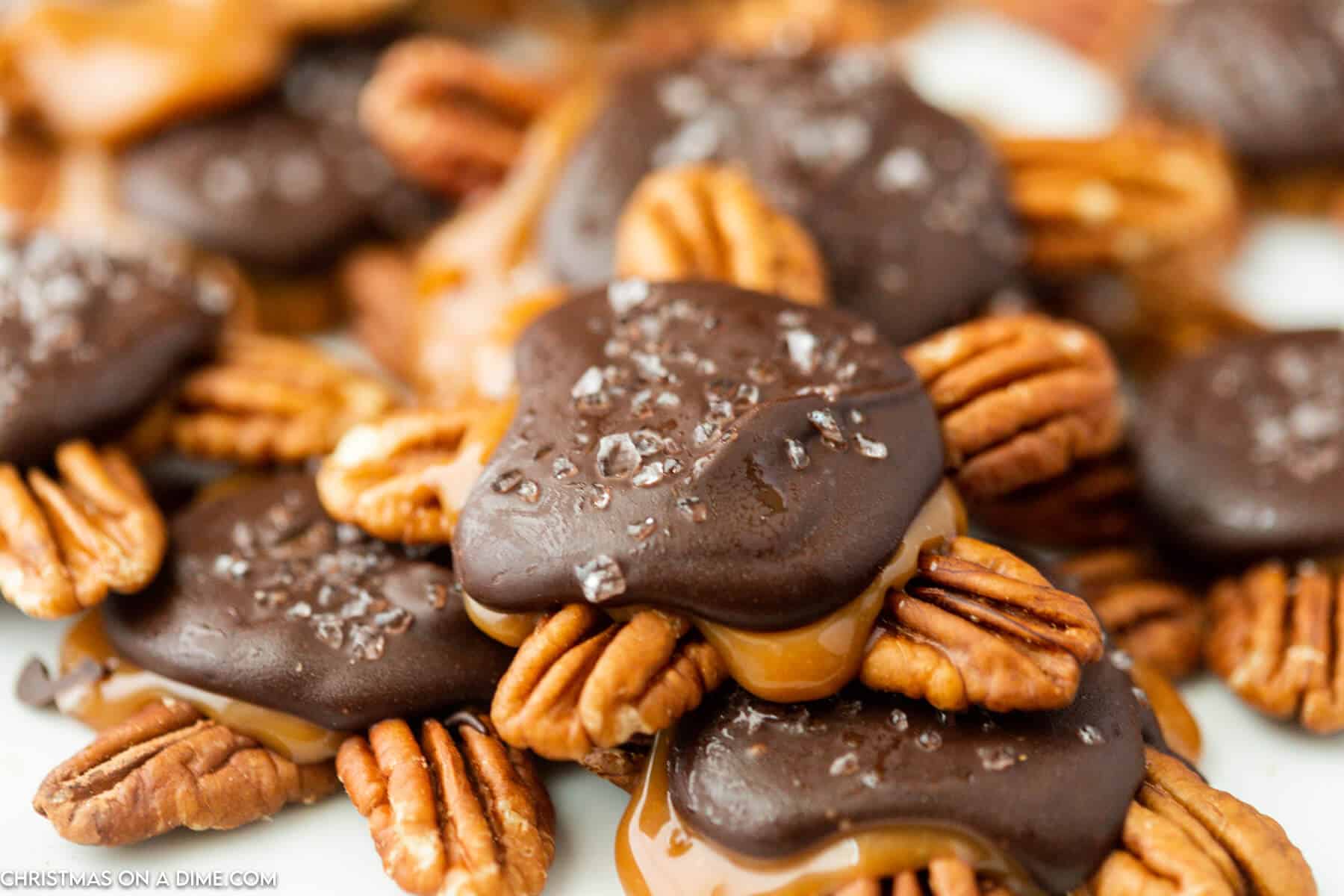 Chocolate Turtles - christmasonadime.com