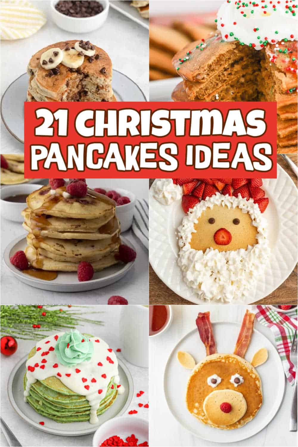 21 Christmas Pancakes Ideas - christmasonadime.com