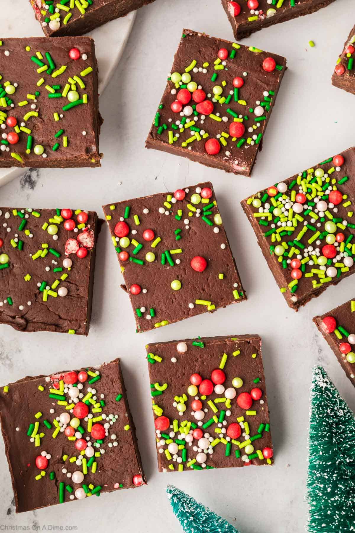 Christmas Fudge - christmasonadime.com