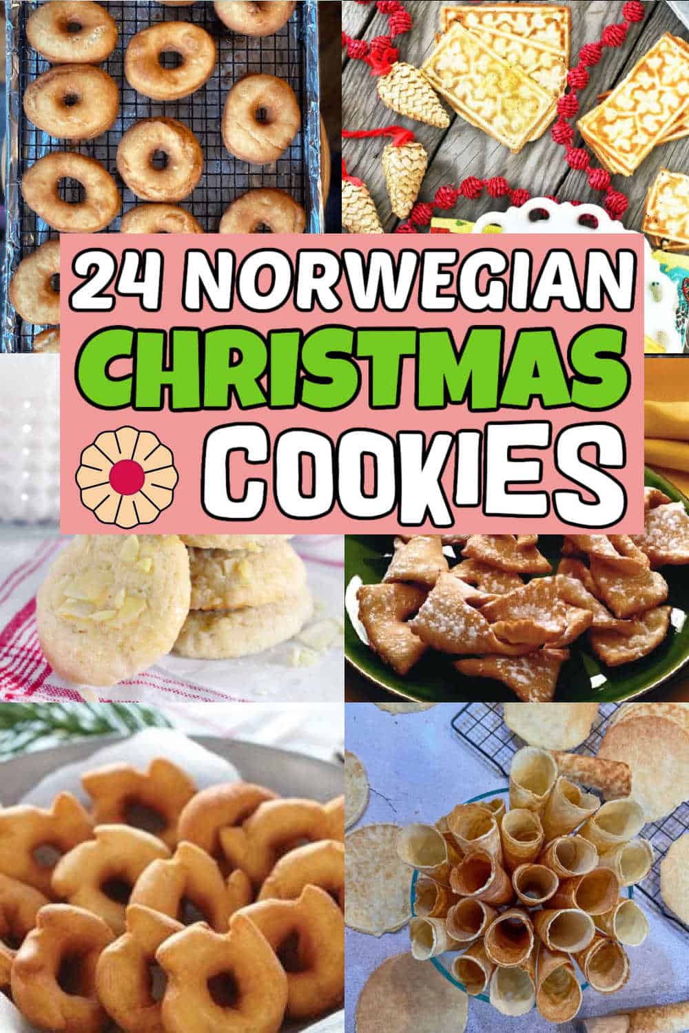 24 Norwegian Christmas Cookies - christmasonadime.com