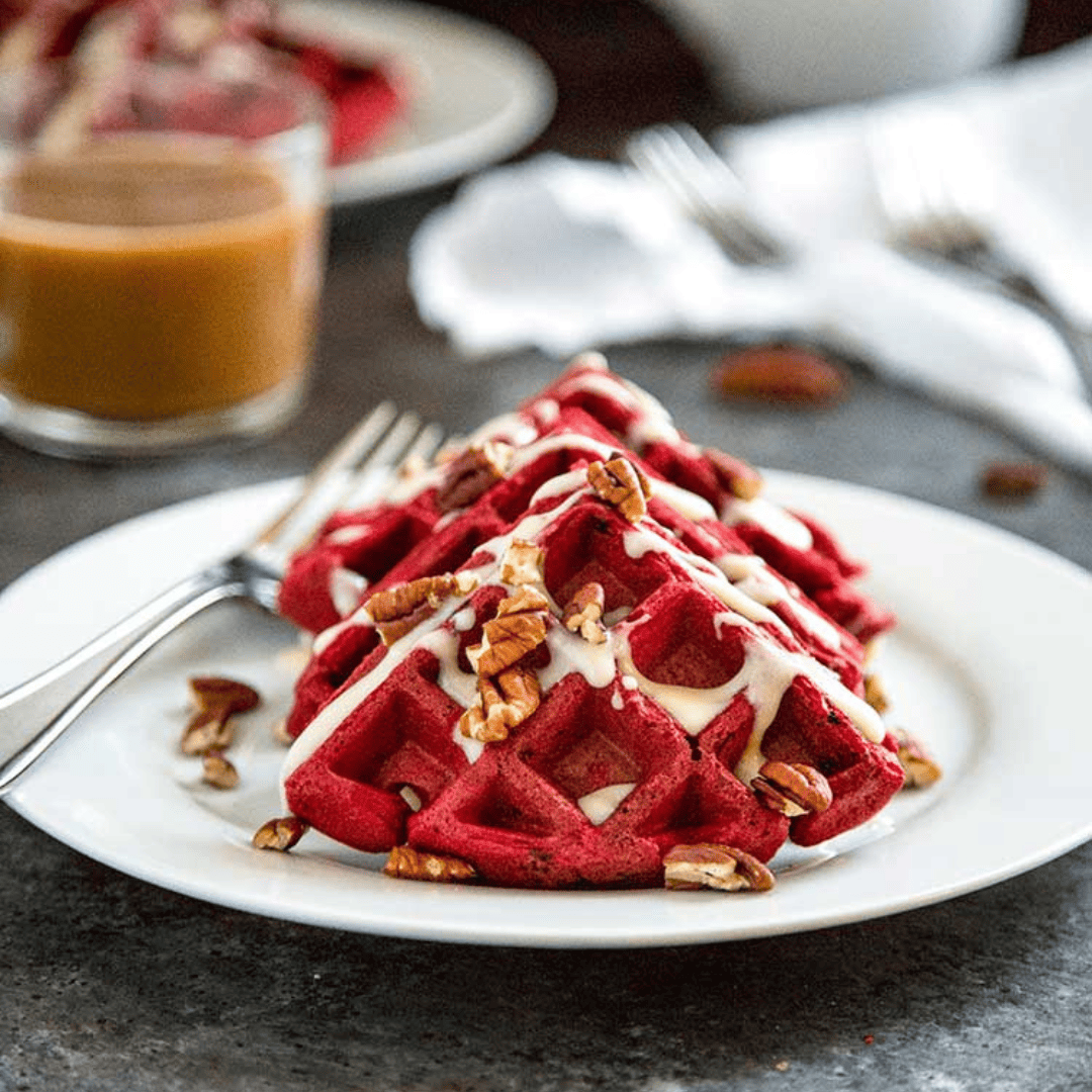 Christmas Waffle Recipes - christmasonadime.com