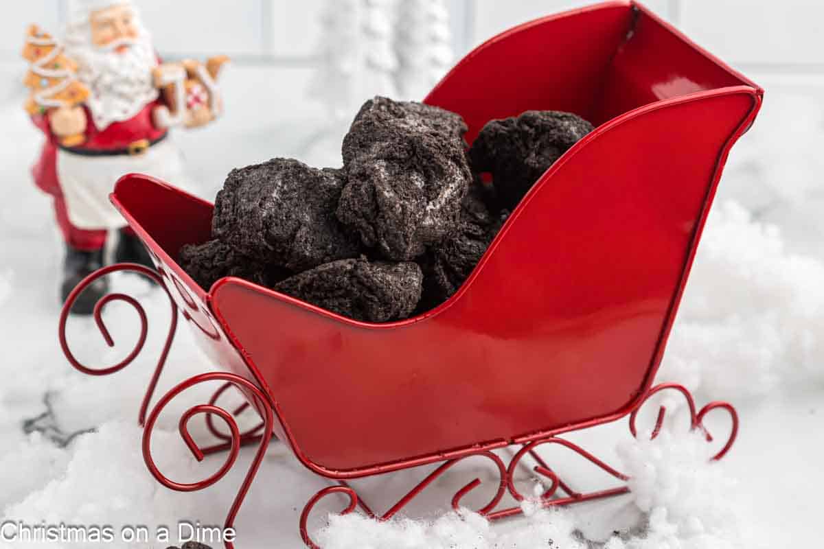Easy Christmas Coal Recipe
