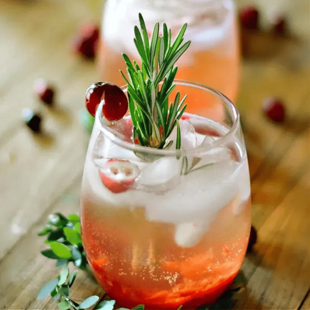 Christmas Gin Cocktails - christmasonadime.com